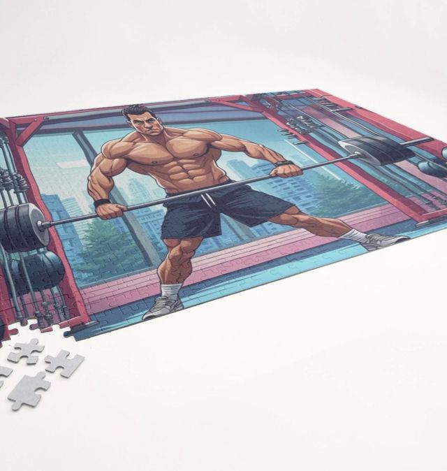 Colourful 1000 Piece Puzzle – Perfect for Fitness Lovers