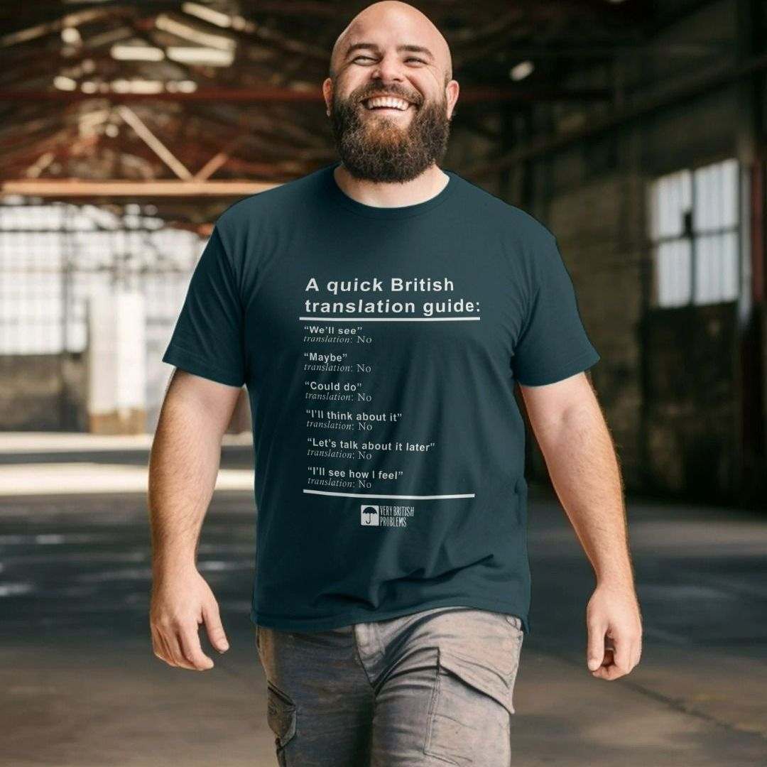 A Quick British Translation Guide T-shirt
