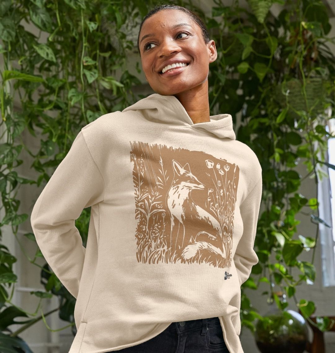 Red Fox Relaxed Fit Hoodie