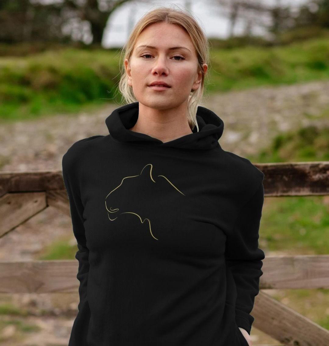 Lioness Line Relaxed Fit Hoodie