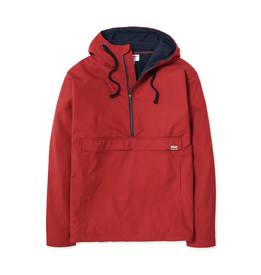 Men's Fleece Lined Smock Jacket | Half Zip Coat | Rapanui