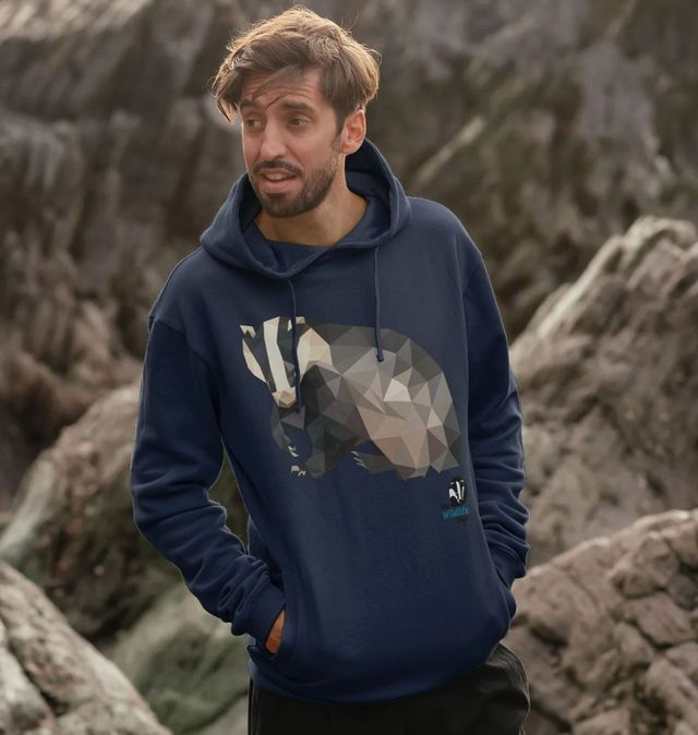 Geometric Badger Jumper | The Wildlife Trusts Store