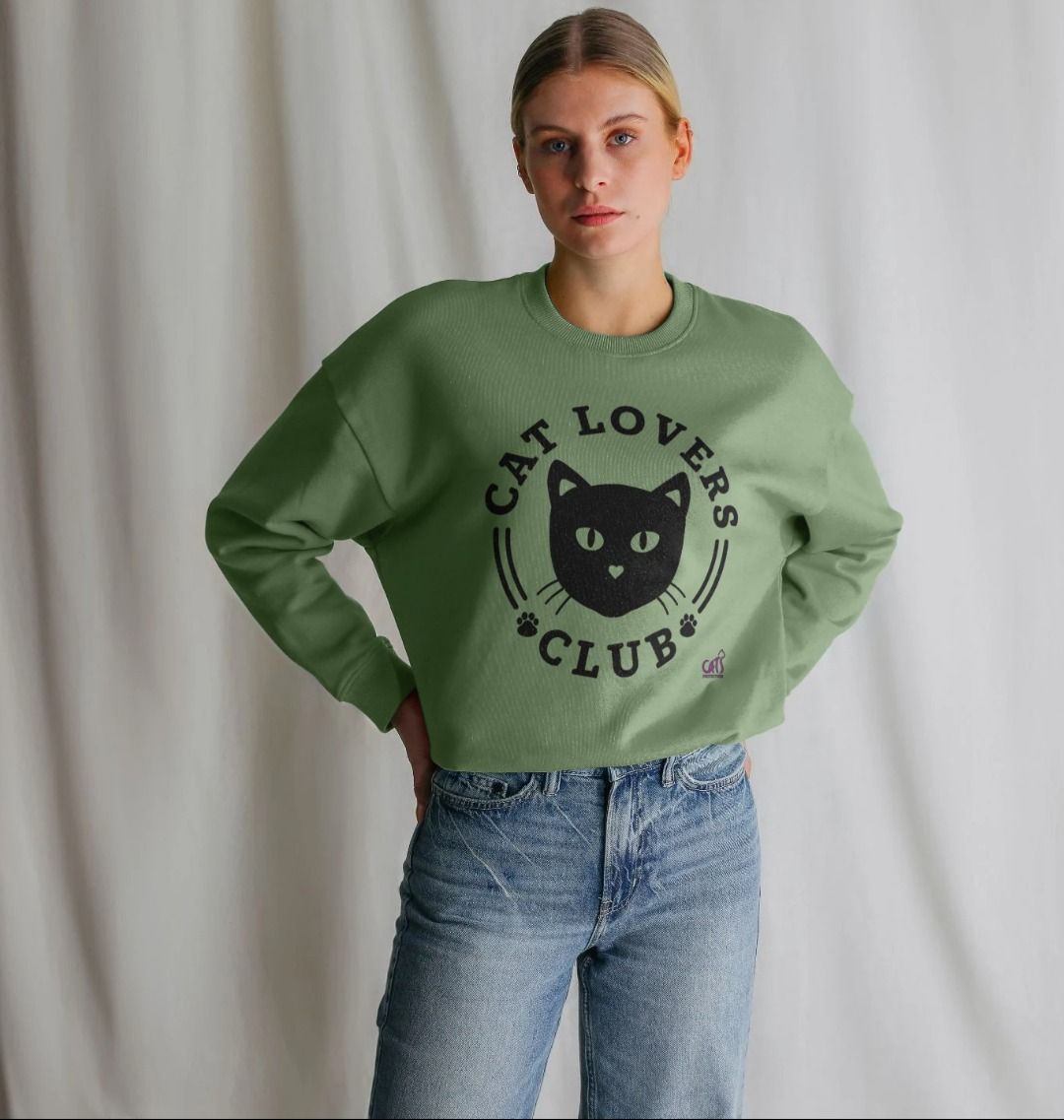 Cat Lover Oversized Jumper | Official Cats Protection Shop