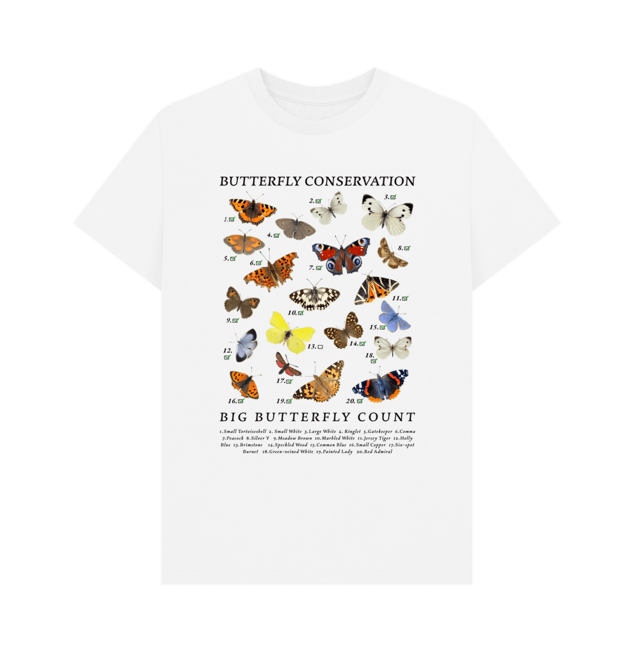 Butterfly Conservation | Butterfly T-shirts
