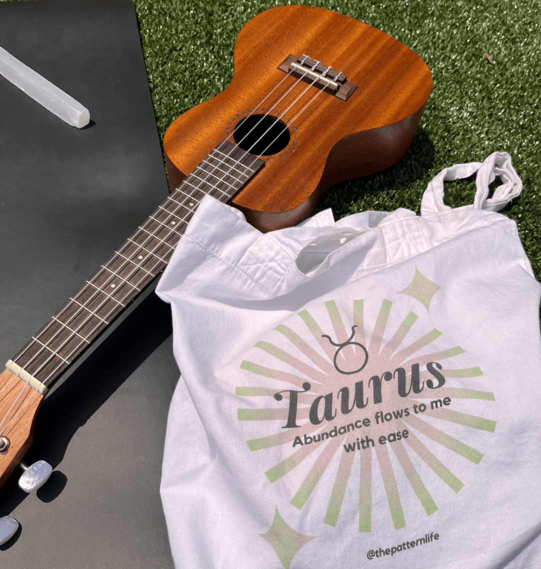 Taurus Zodiac Sign Tote Bag on Sale