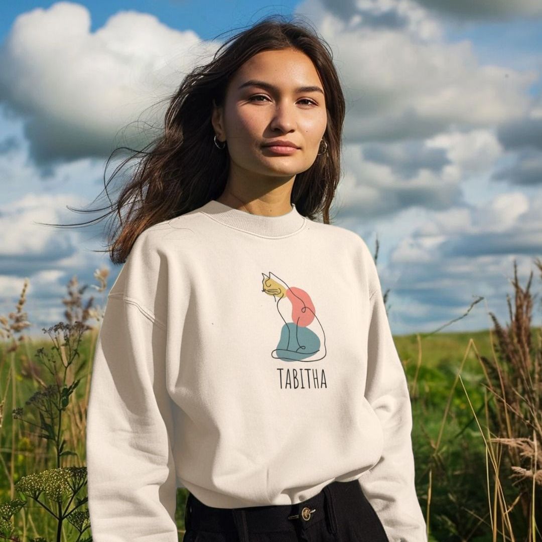 Personalised Cat Oversized Jumper | Cats Protection Shop