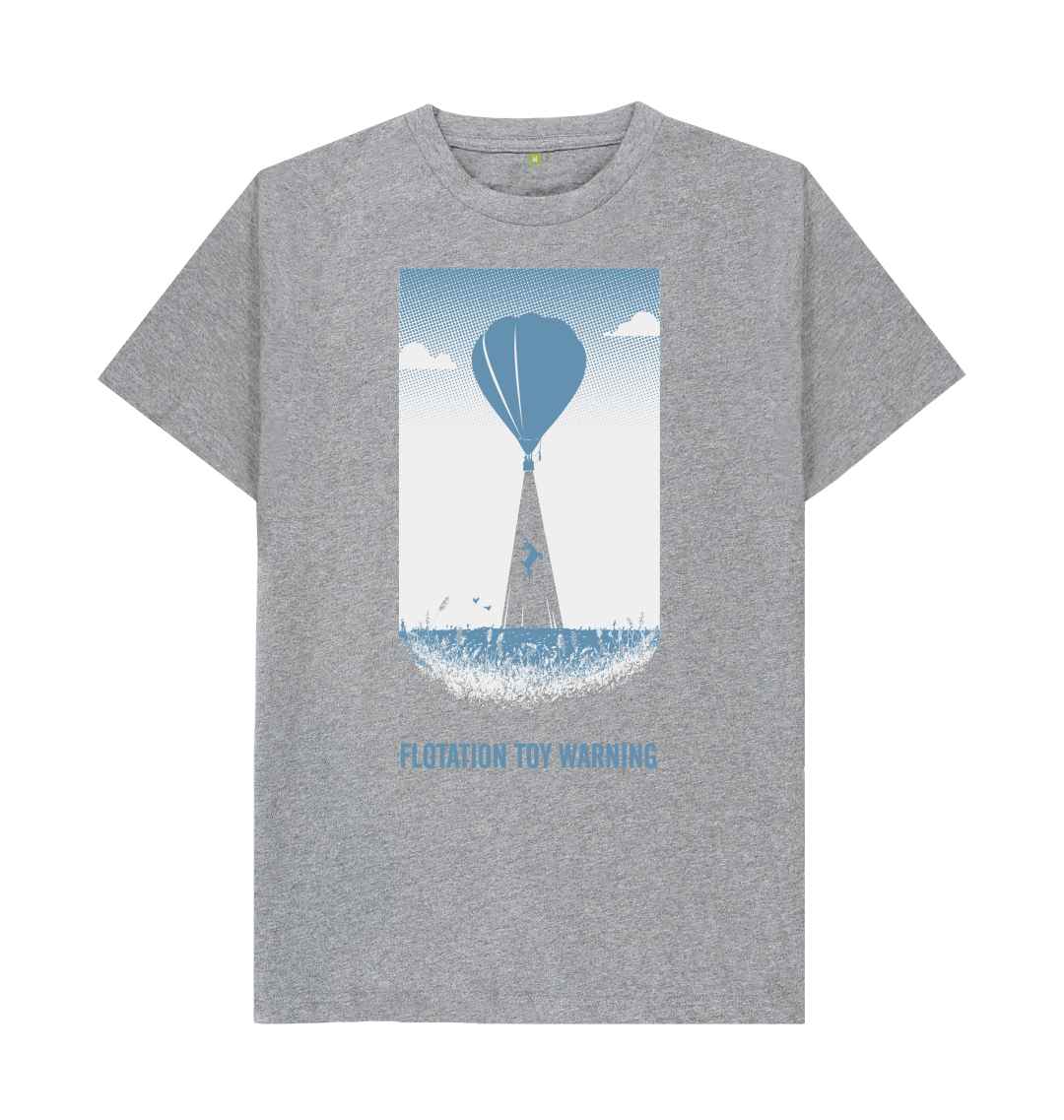 Men's Flotation Toy Warning Tour Shirt Dark Grey\/Blue.
