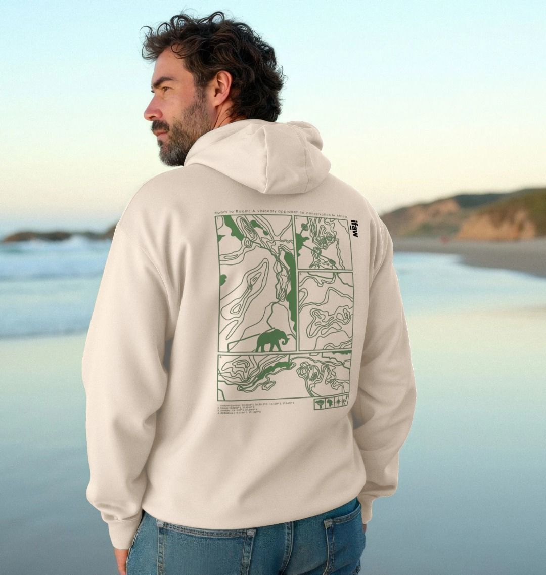 Room to Roam Map Hoodie