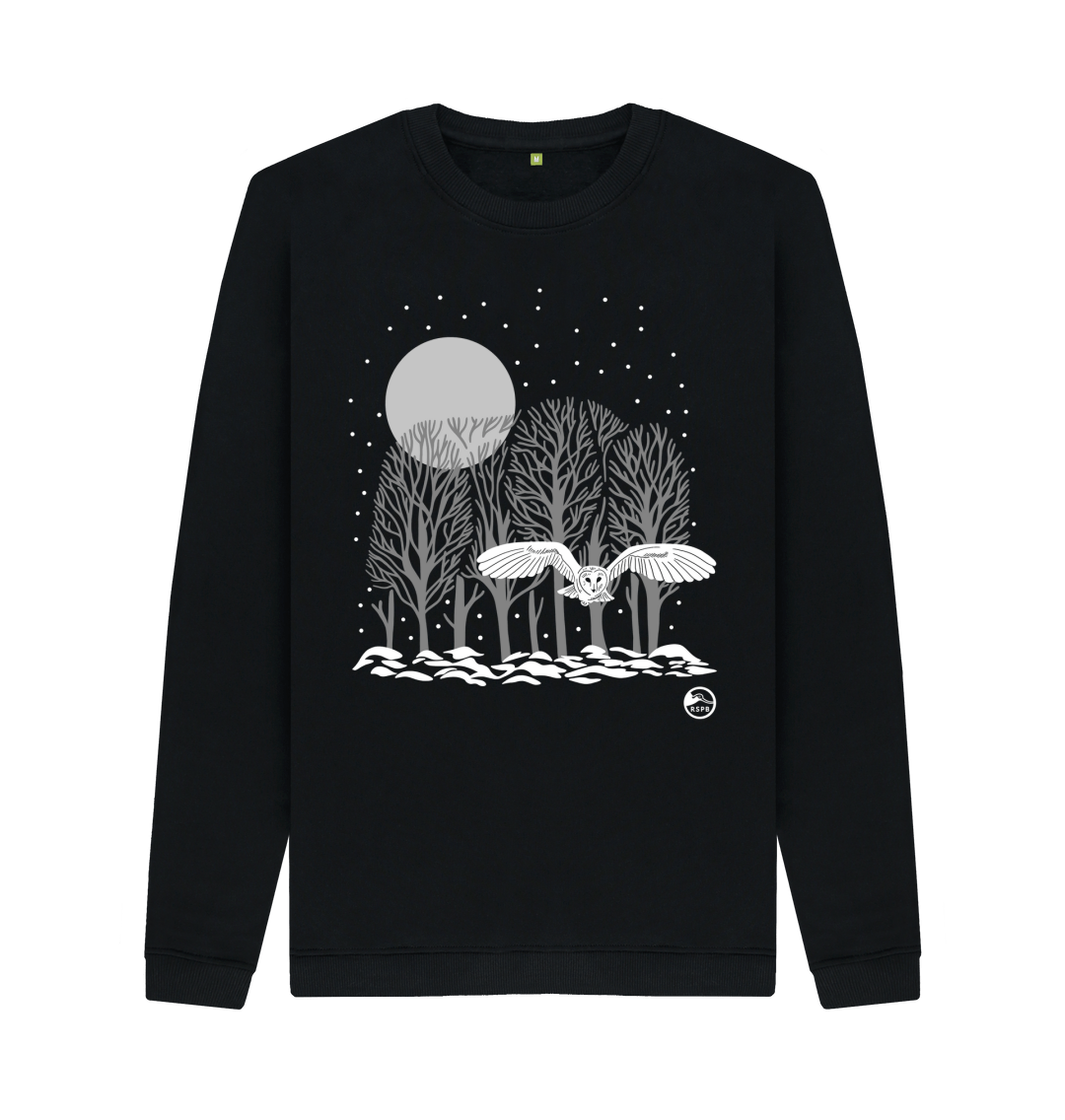 Barn Owl Sweatshirt | Organic Barn Owl Jumper | RSPB