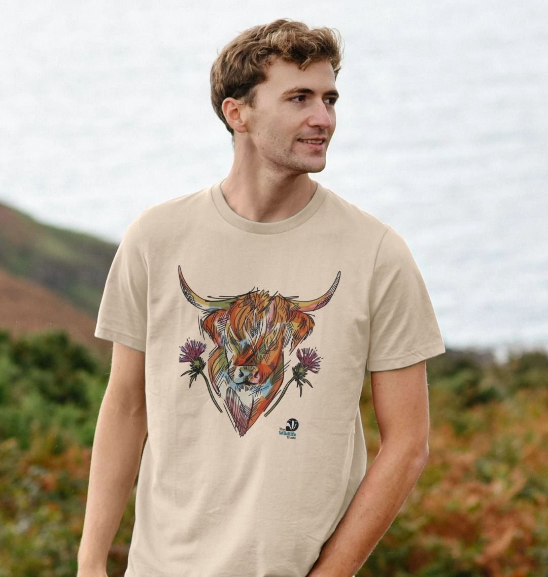 Highland Cow T-shirt | The Wildlife Trusts Shop