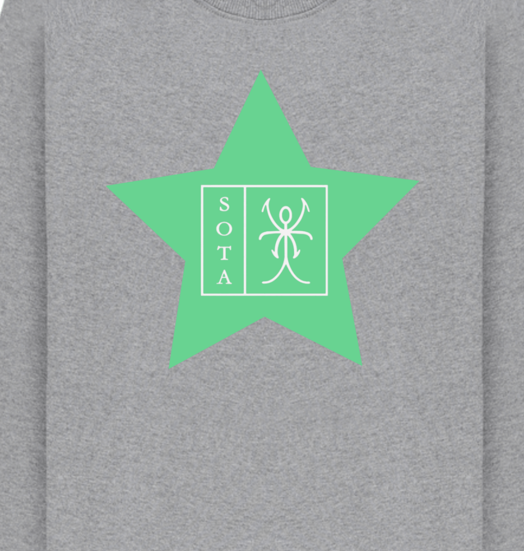 Kids 'SUSTAINABLY SOTA' 100% Organic Cotton Sweatshirt
