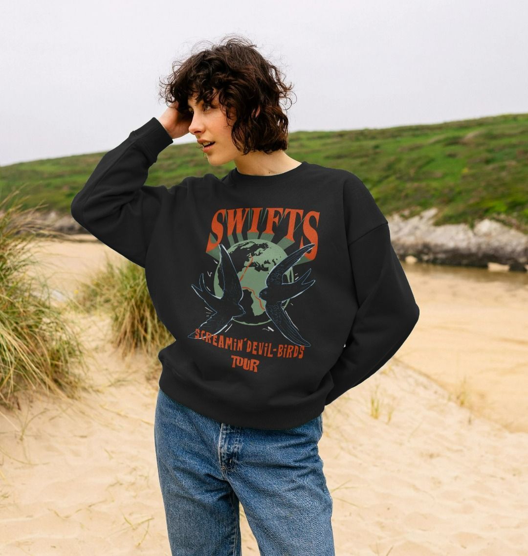 Screamin' Devil-Birds Oversized Jumper | Official RSPB Shop