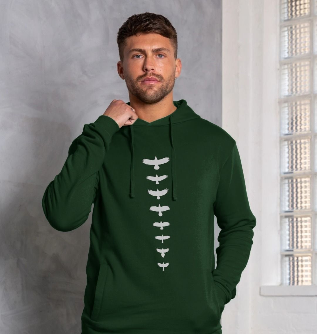 UK Corvids Hoodie - White