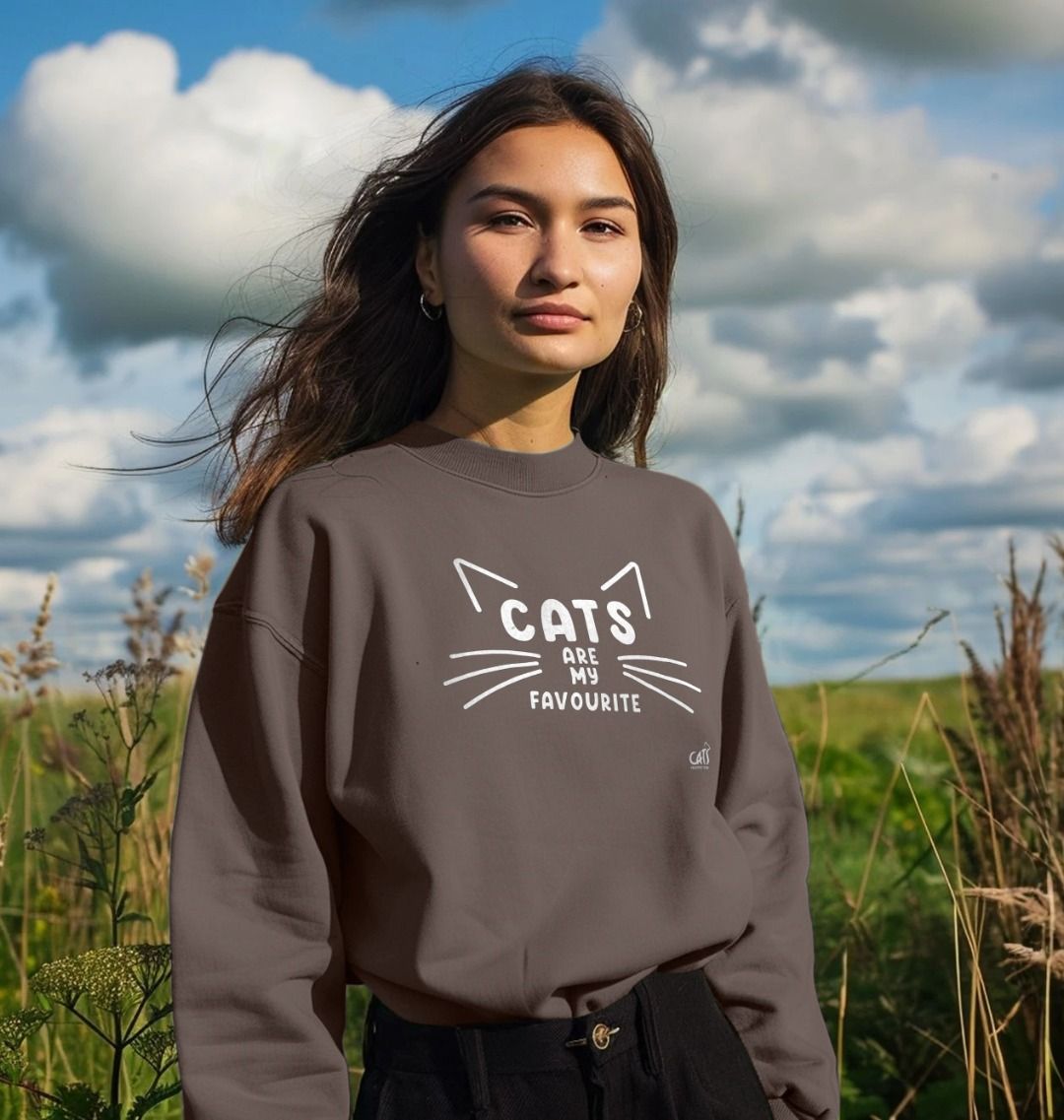 Cats are my Favourite Oversized Jumper | Cats Protection