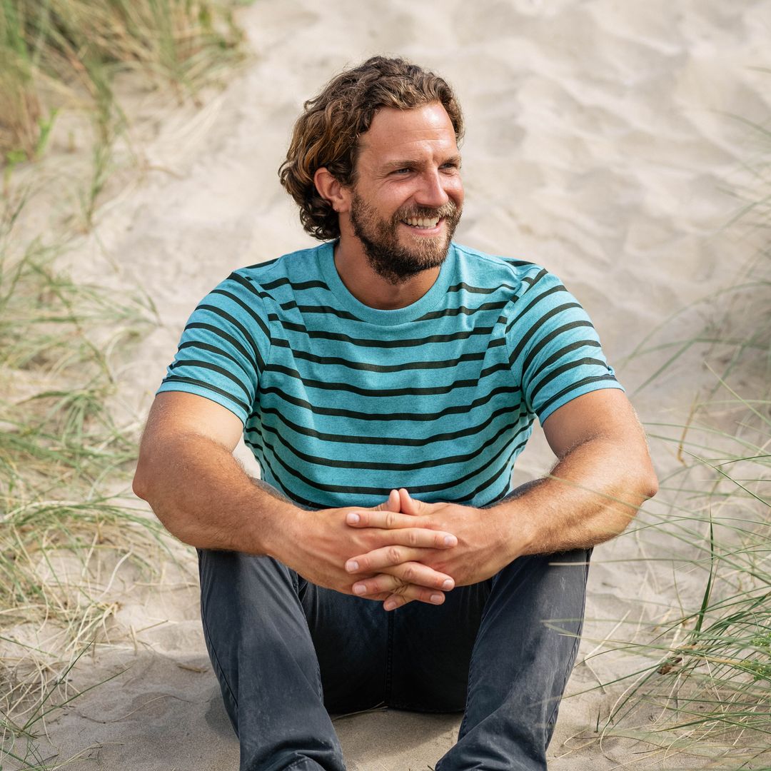 Men's Remill Stripe T-Shirt | Recycled Cotton | Rapanui