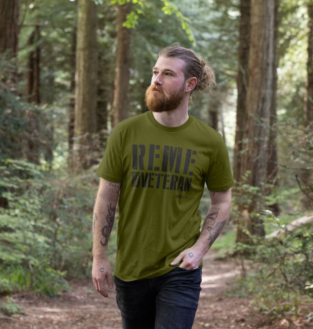 SSAFA REME Veteran T-shirt (Moss Green) | SSAFA Store