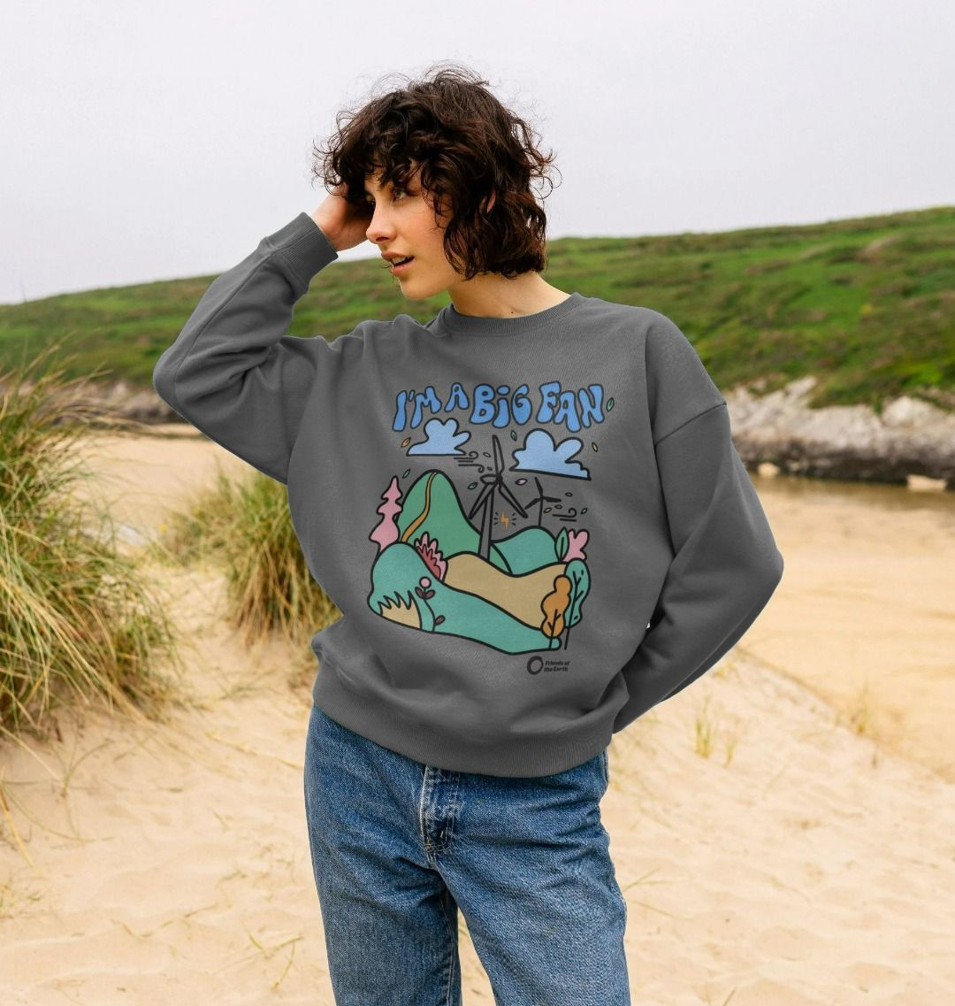 Big Fan Oversized Jumper
