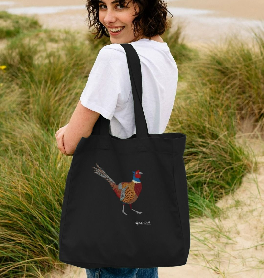 Pheasant Large Tote Bag