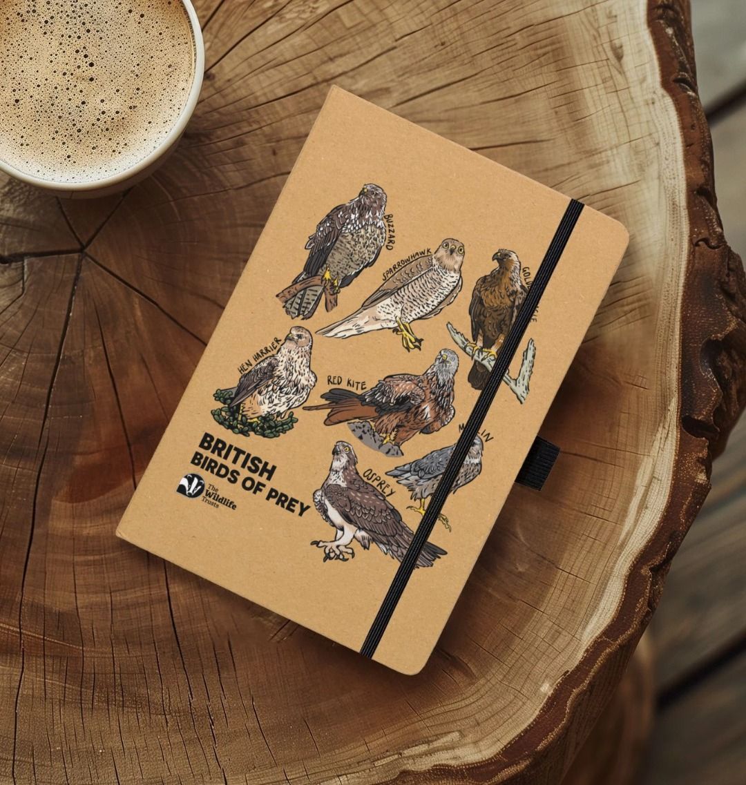 British Birds Of Prey Notebook
