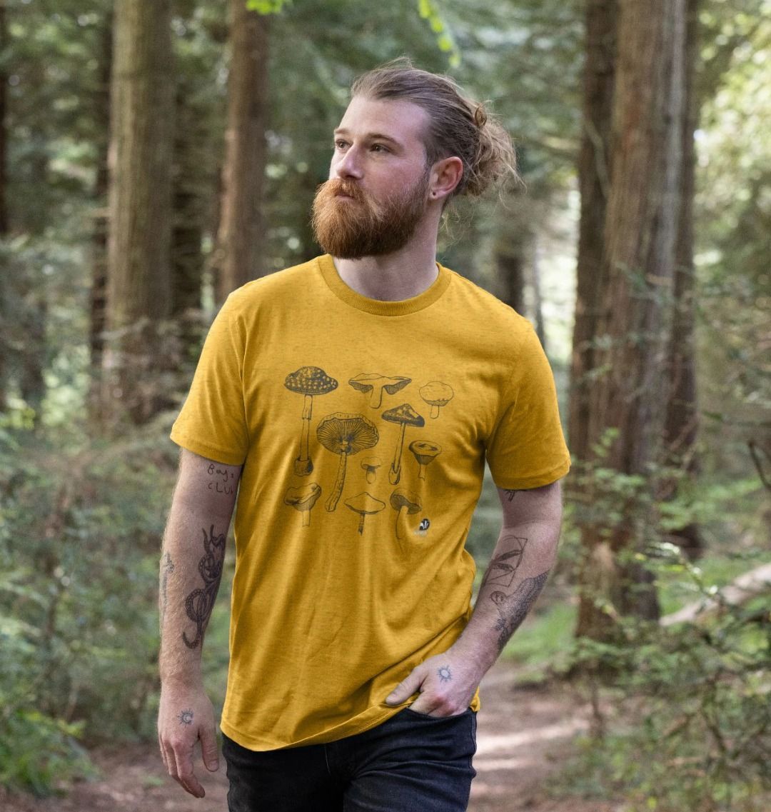Remill Mushroom T-shirt | The Wildlife Trusts Shop