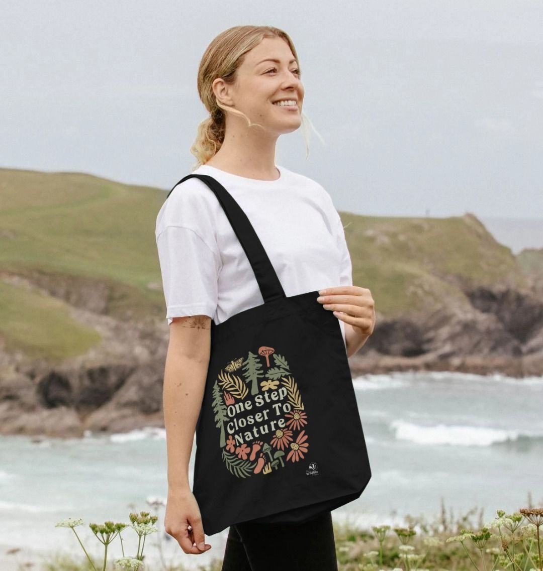 One Step Closer to Nature Tote Bag