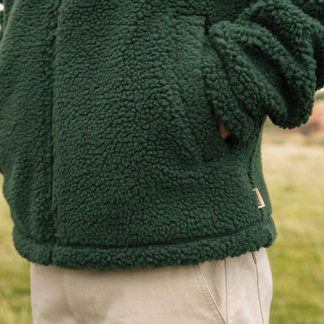 Men's Sherpa Fleece | Recycled Polyester Jacket | Rapanui