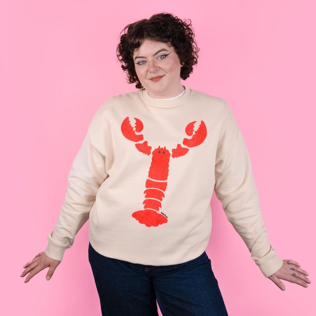 Tatty Devine Ghost Oversized Sweatshirt
