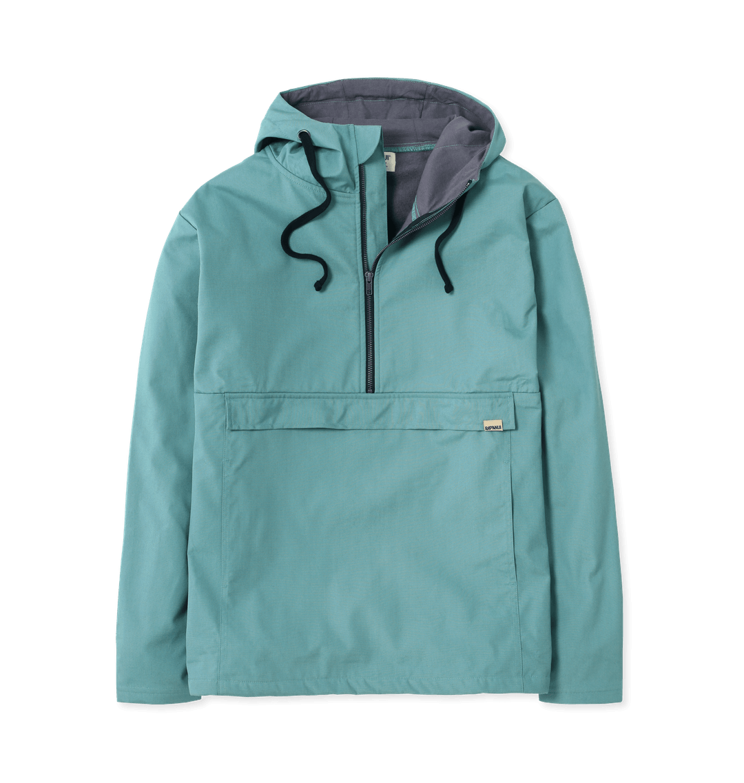 Men's Fleece Lined Smock Jacket | Half Zip Coat | Rapanui