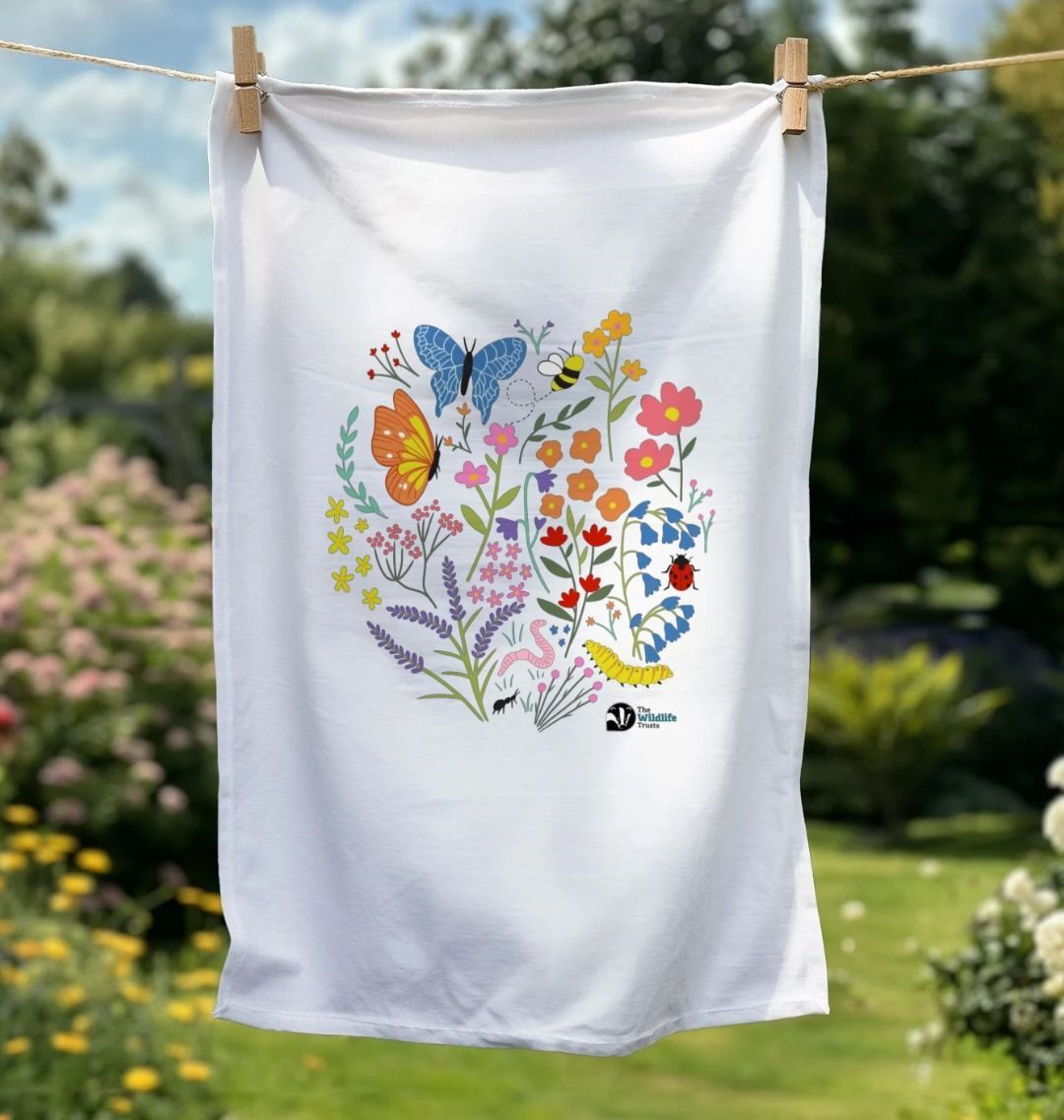 Discover Nature Tea Towel | The Wildlife Trusts Shop