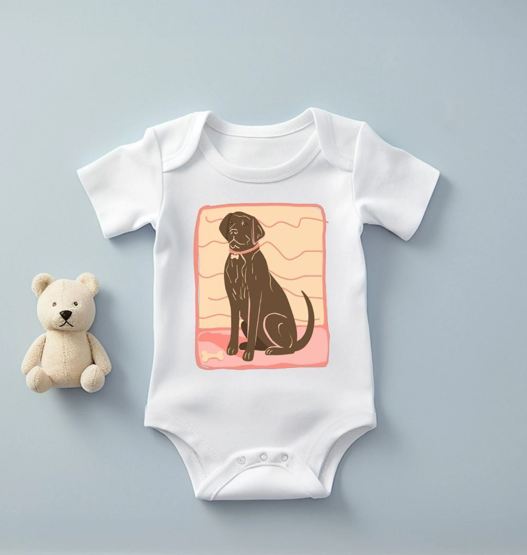 Labrador Baby Bodysuit