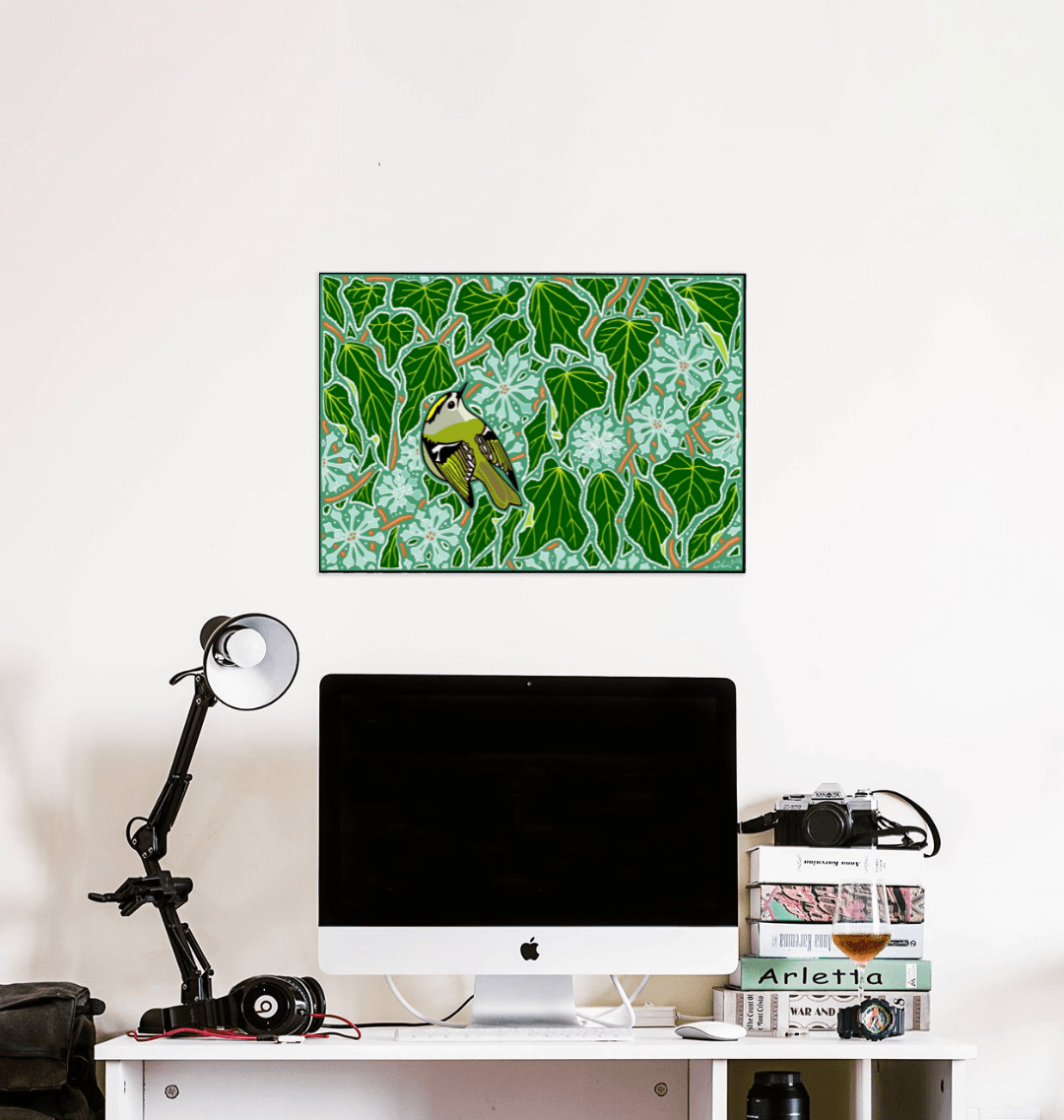 Colin Wilkinson Goldcrest Art Print