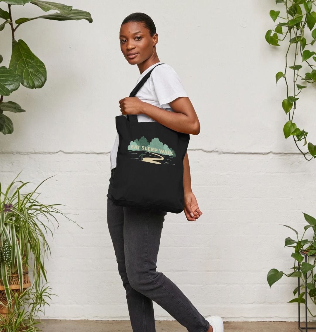 Eat Sleep Walk Tote Bag
