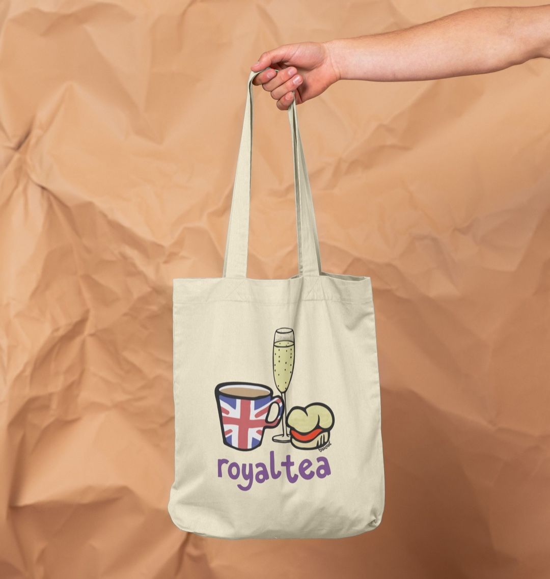 Coronation Royal Tea Bag - reusable cotton