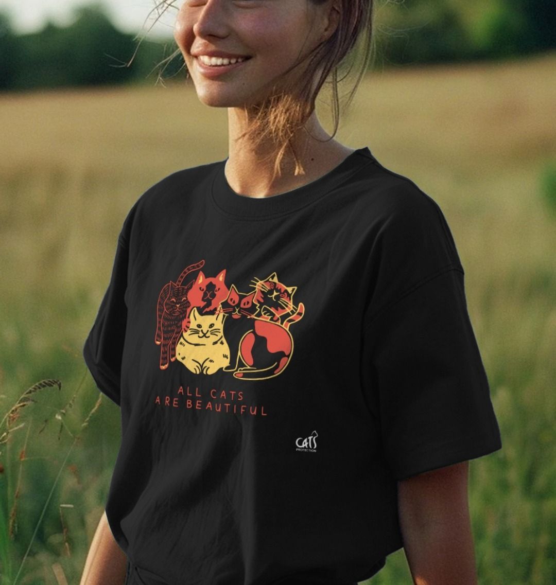 All Cats Are Beautiful Oversized T-shirt