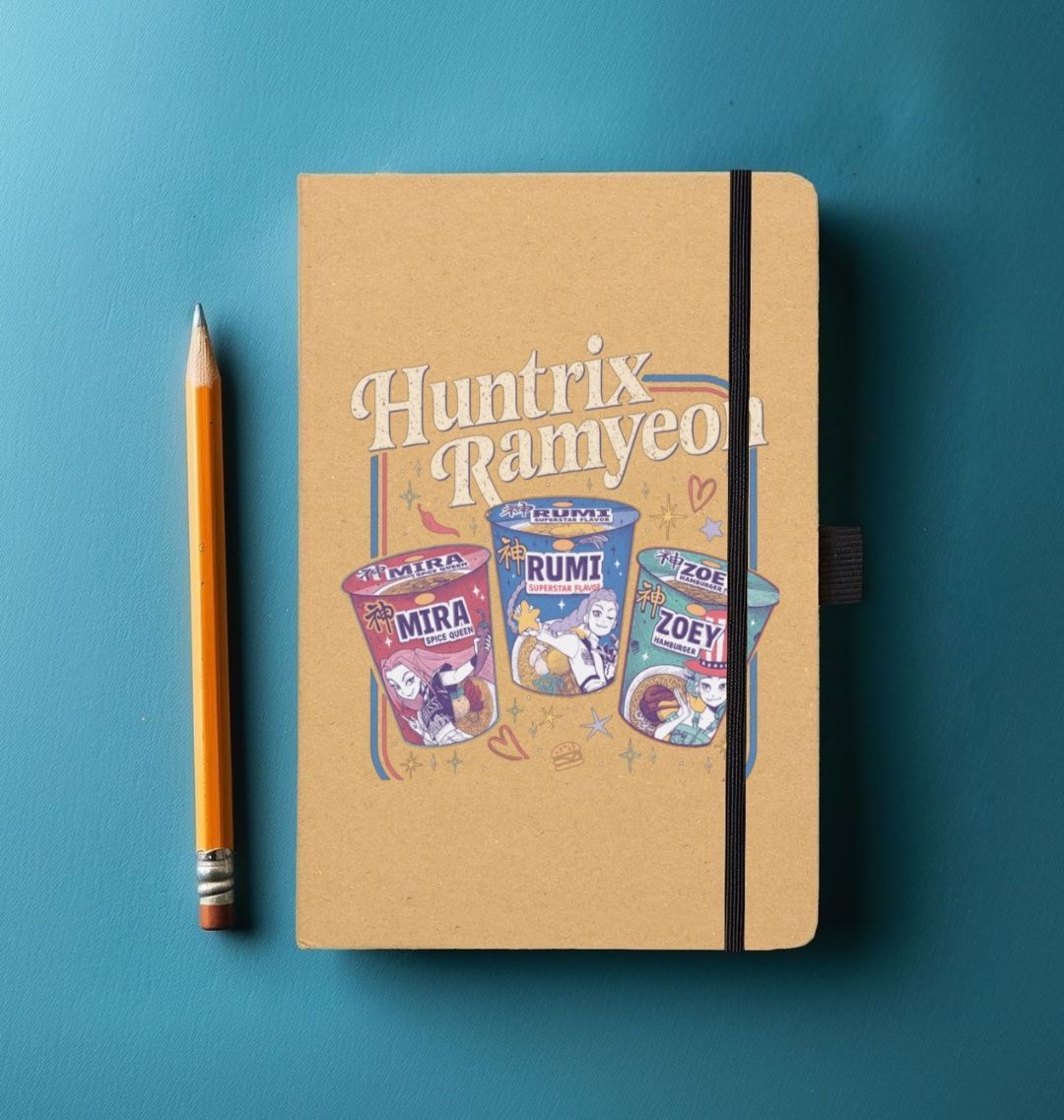 Huntrix Ramyeon Demon Hunters Notebook