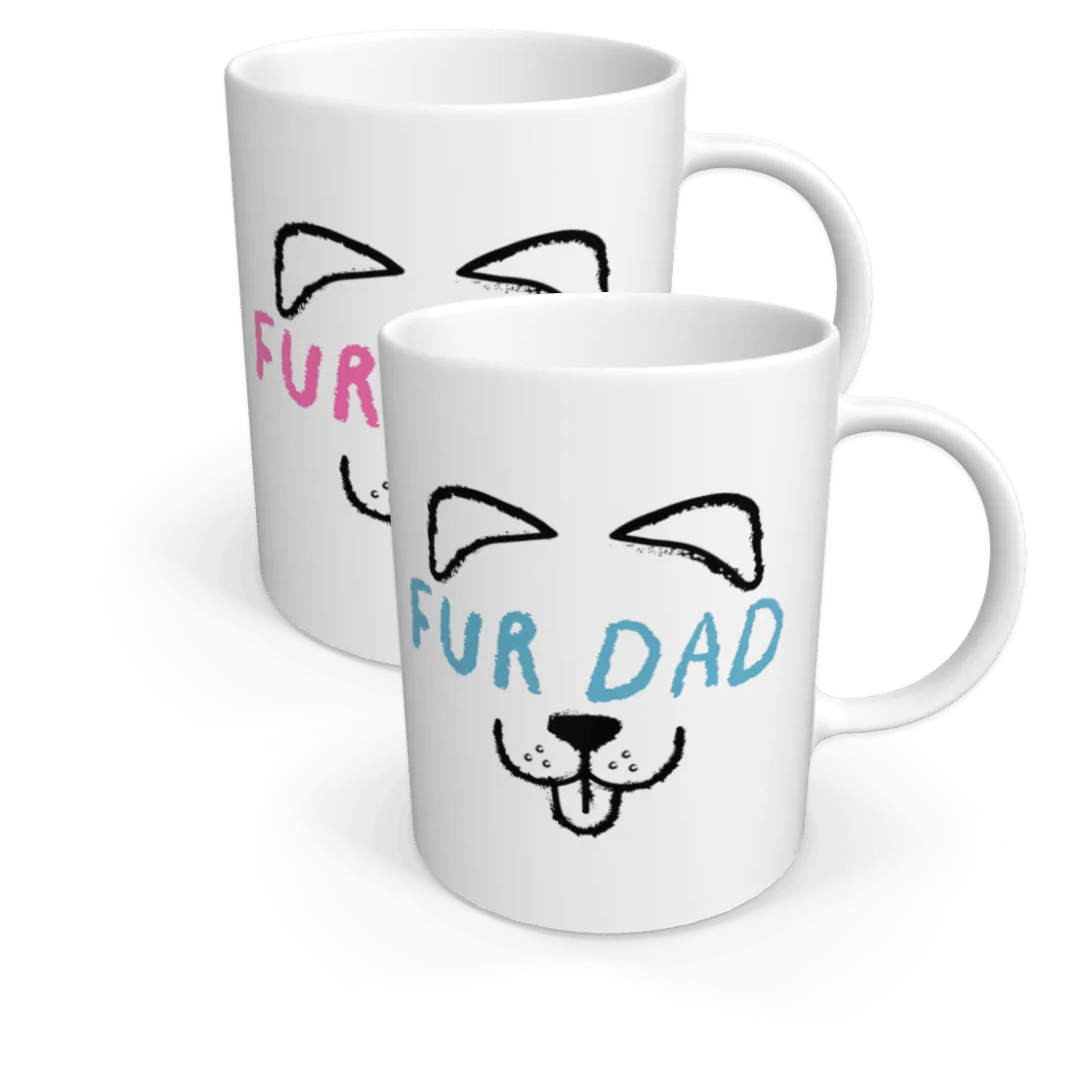 Fur Parents Dog Mug Bundle
