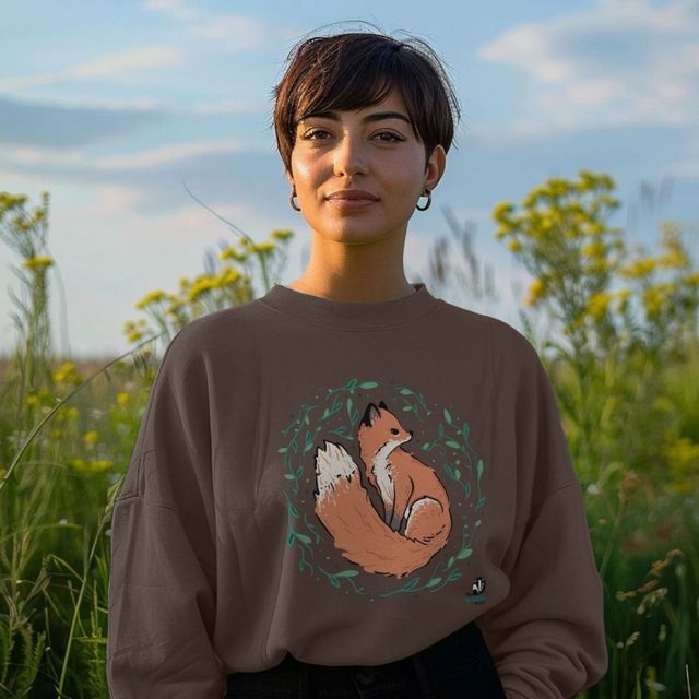 Fox Mum Oversized Jumper | The Wildlife Trusts Shop