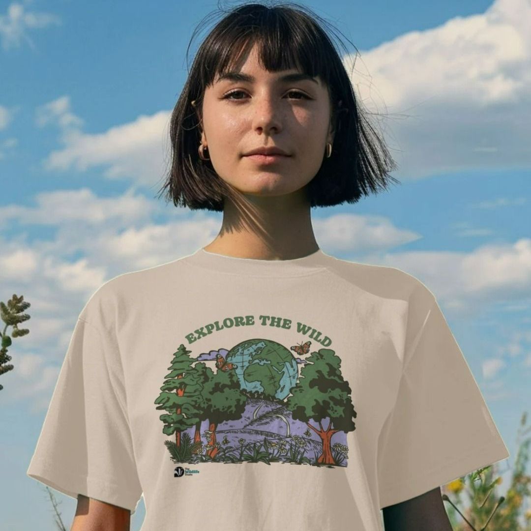 Explore The Wild Women's Oversized T-Shirt
