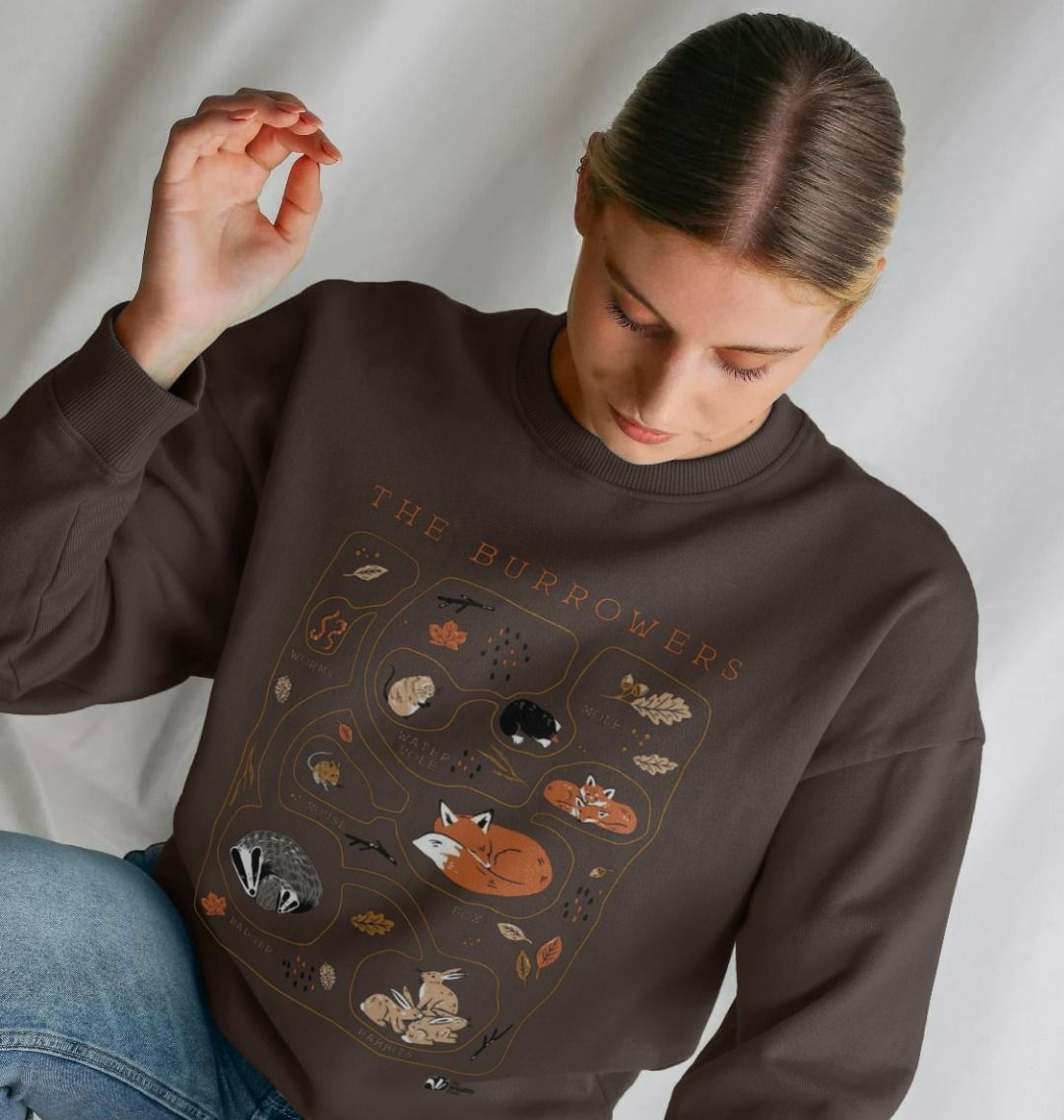 The Burrowers Oversized Jumper
