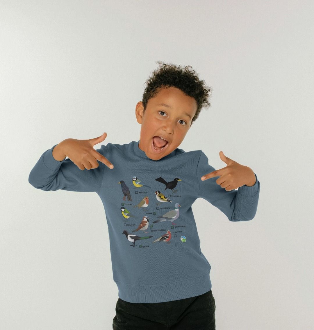 Bird Spotter Kids Jumper