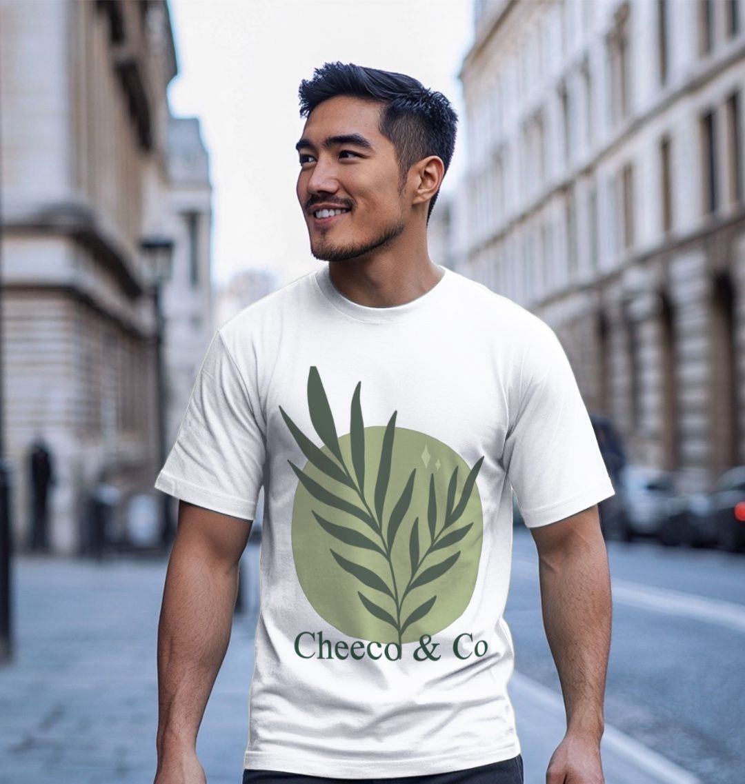 Cheeco\u2019s palm leaf mens T-shirt