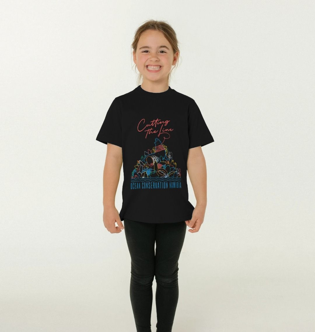 Kid's cutting the line T-shirt