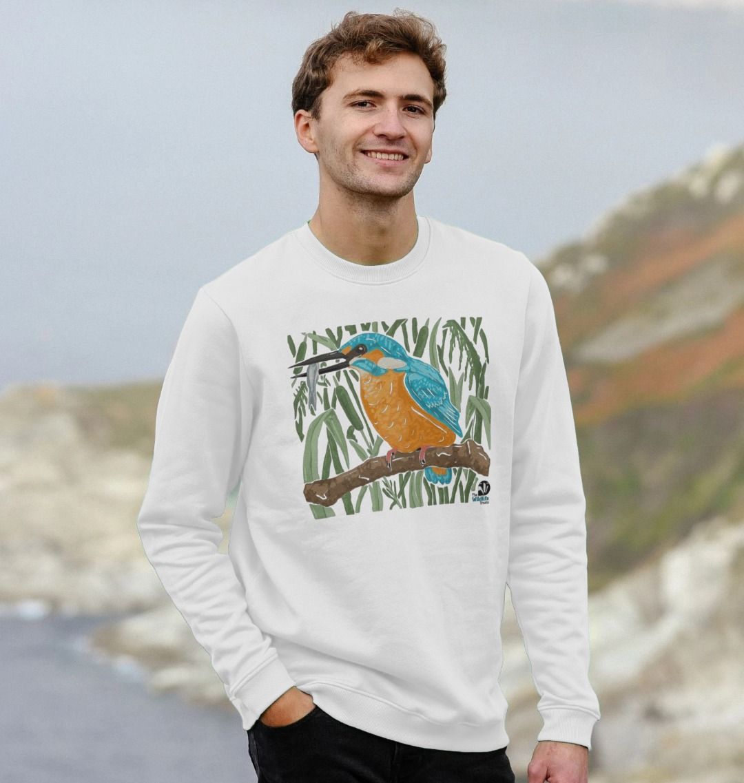 Kingfisher Sweatshirt | The Wildlife Trusts Shop
