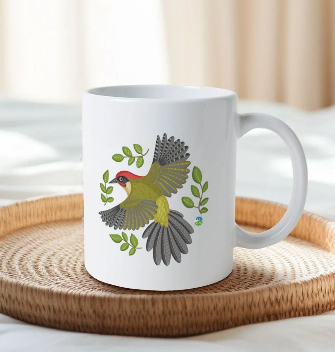 European Green Woodpecker Mug | RSPB