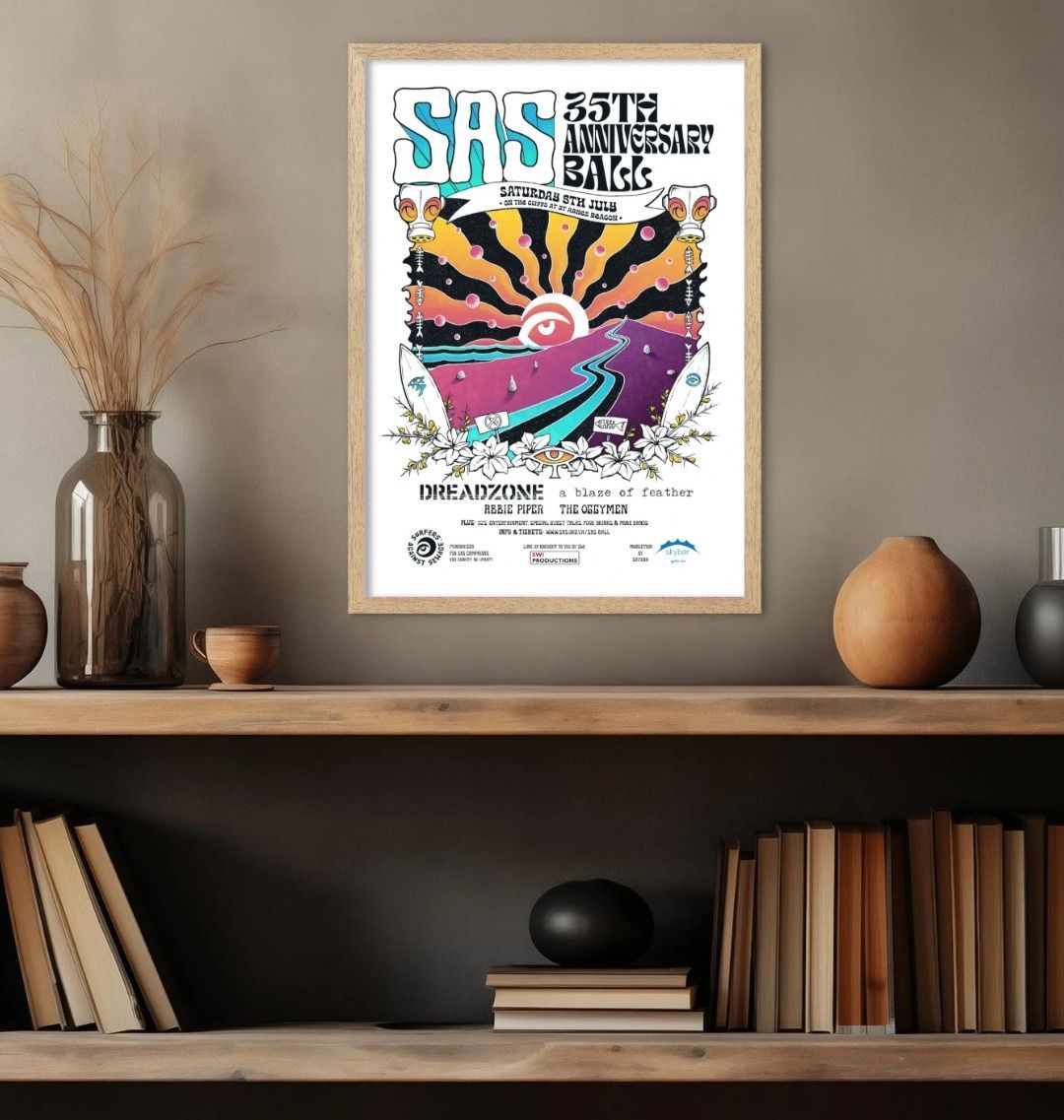 SAS Ball 35th Anniversary Print