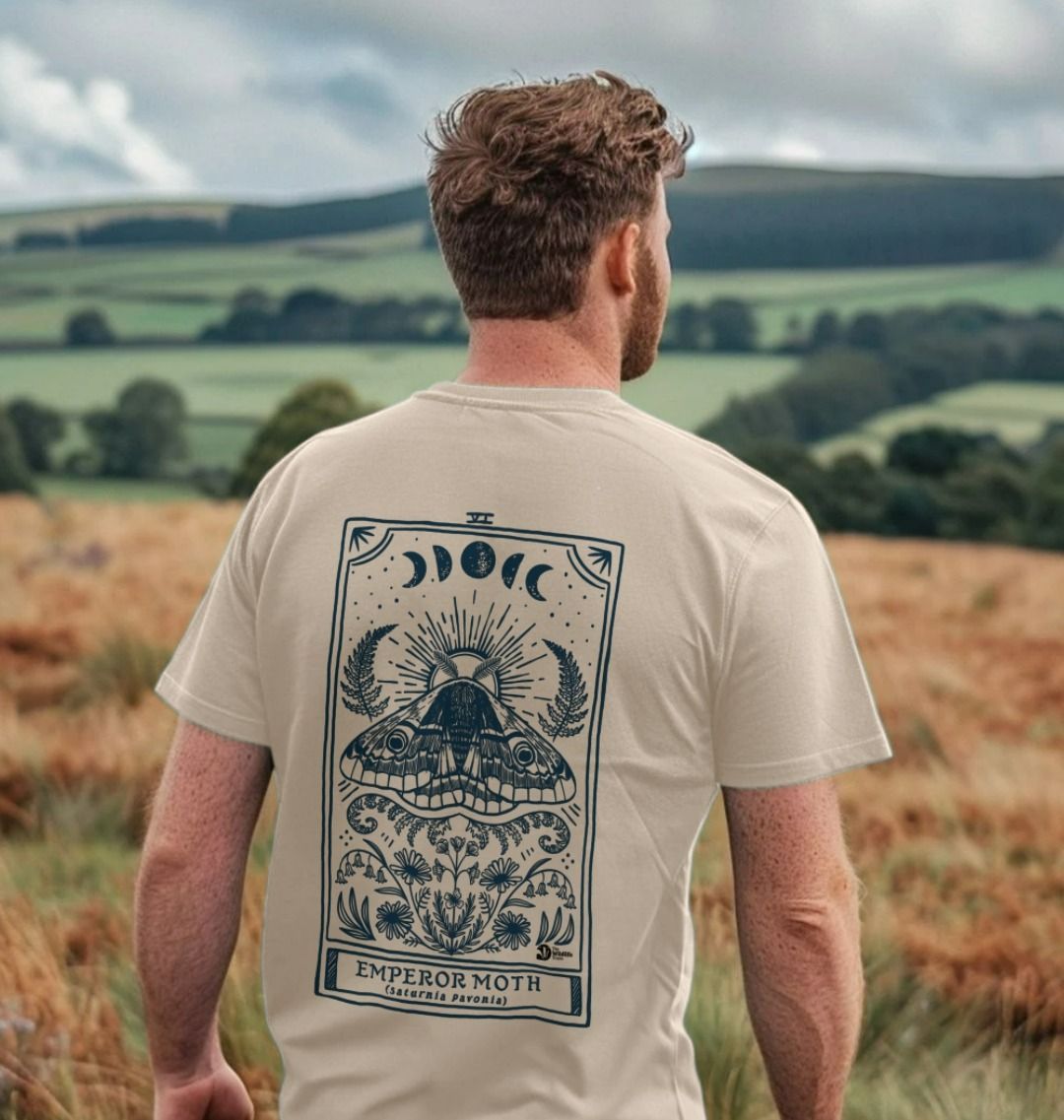 Emperor Moth T-shirt | The Wildlife Trusts Store