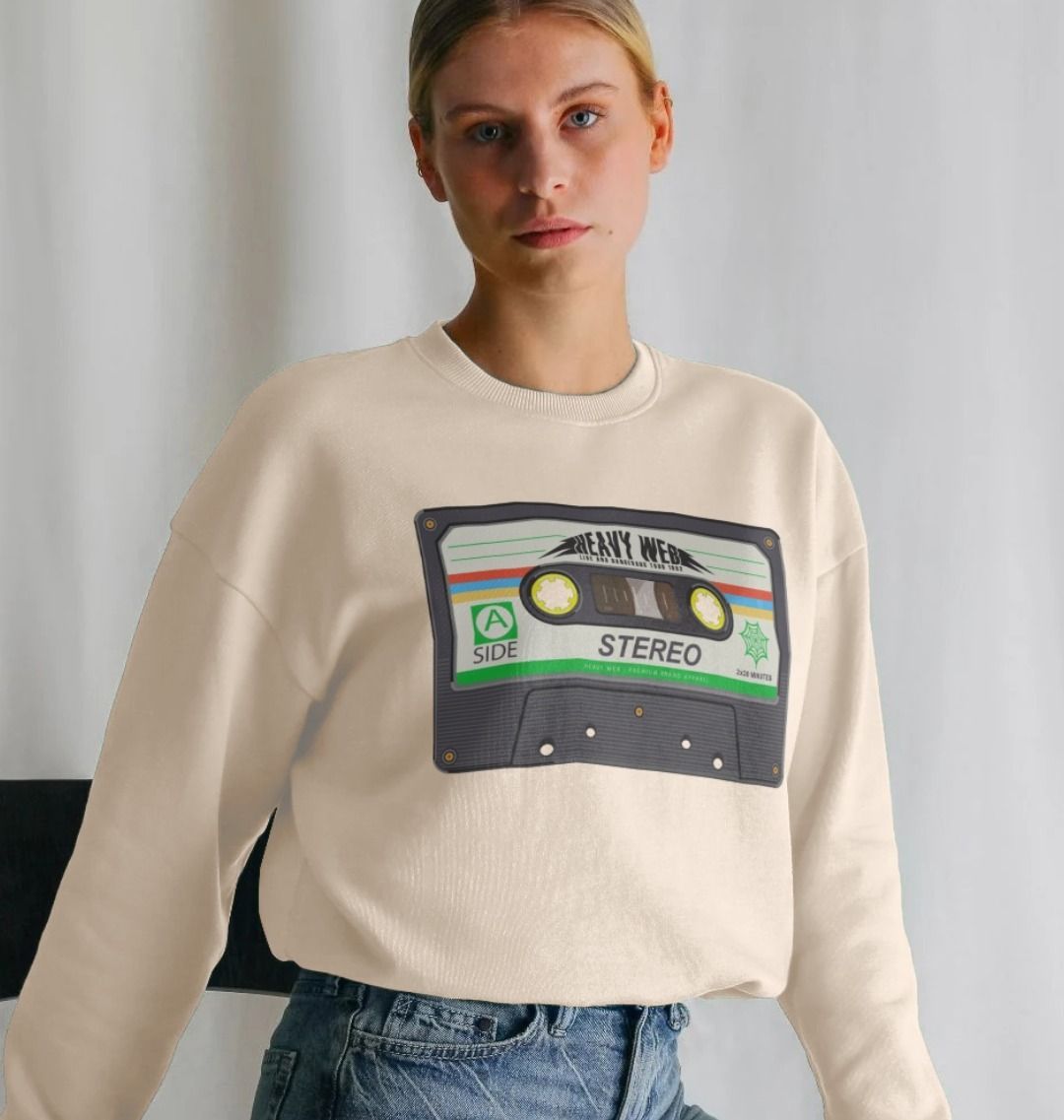 80s | Women's Oversize Cassette Jumper